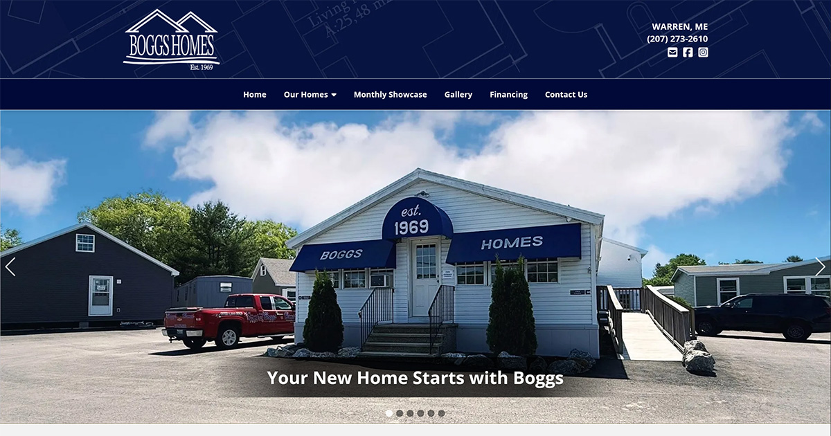 Boggs Homes | Maine Modular Dealer, Single Wides, Double Wides, Modular ...